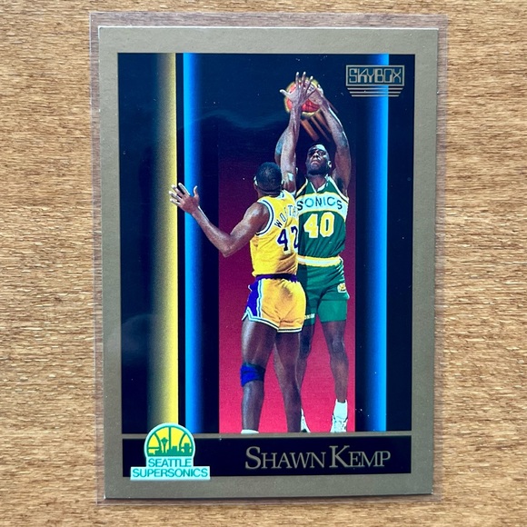 1990-91 Skybox Basketball Cards | Toys | 9991 Skybox Nba Shawn Kemp ...